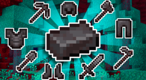 Незерит Minecraft: где найти, как добыть, крафты